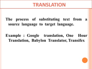 Computational linguistics | PPTX | Computing | Technology & Computing