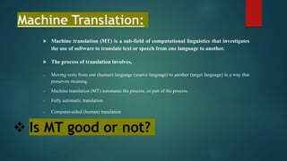Computational linguistics | PPTX