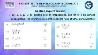 Computational logic Propositional Calculus proof system | PPT
