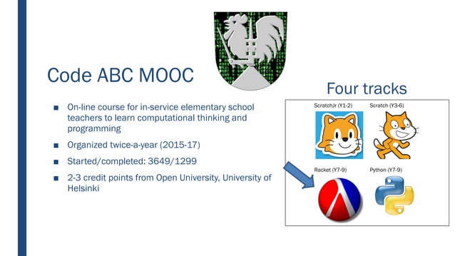 Computational Thinking As An Emergent Learning Trajectory Of Mathematics Ppt