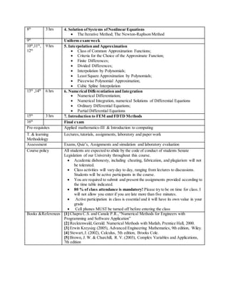 Computational methods couurseout line | DOCX