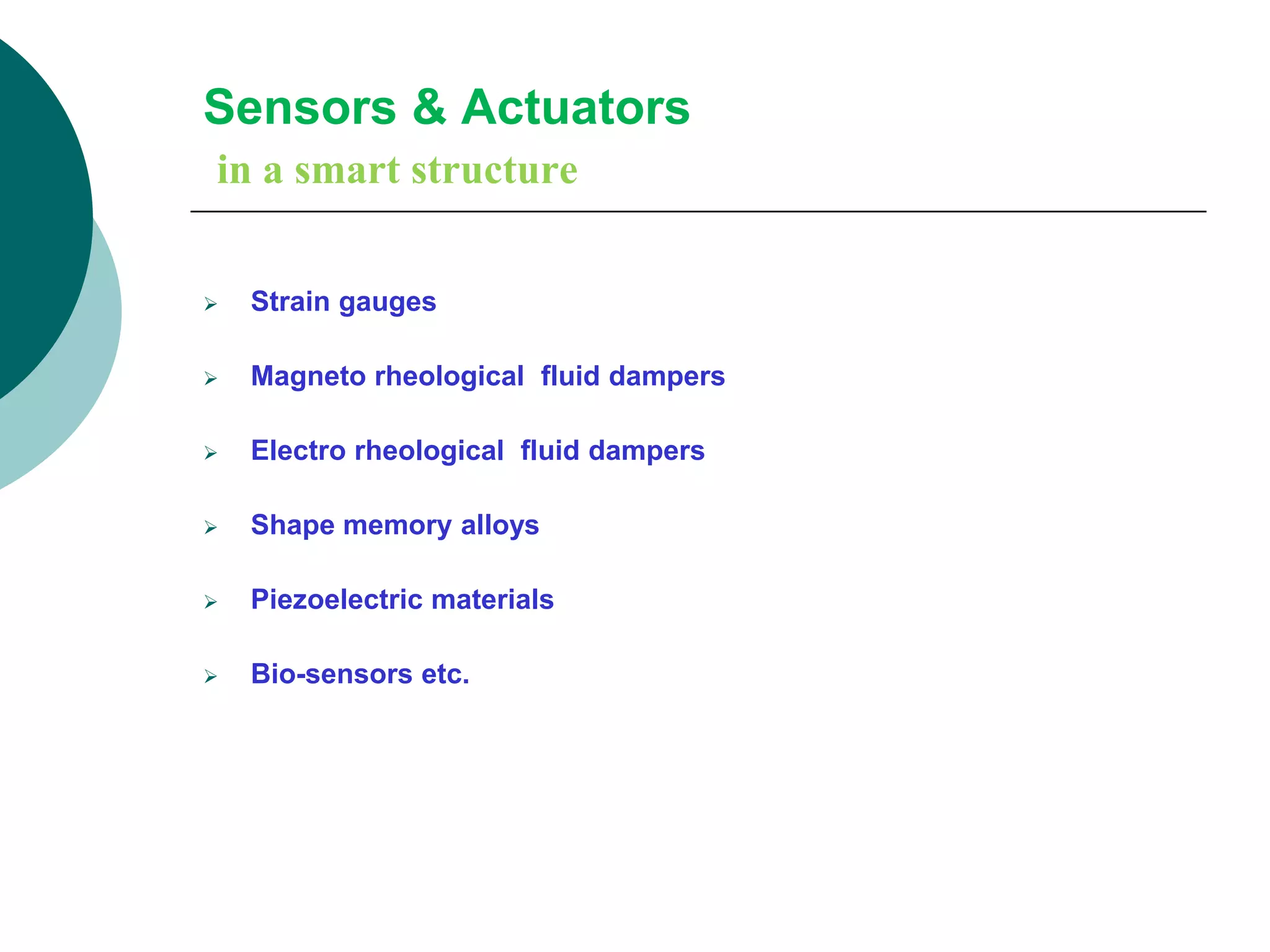 Computational Model for Realisation of Smart Structure | PPT
