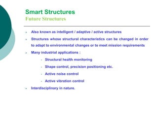 Computational Model for Realisation of Smart Structure | PPT