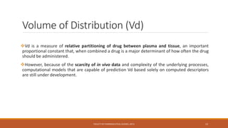 Computational modeling in drug disposition | PPTX