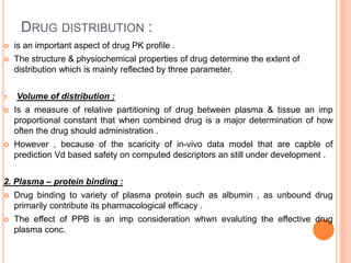 Computational modeling in drug disposition | PPTX