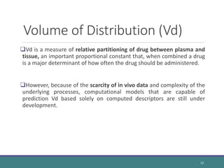 Computational modeling in drug disposition | PPTX