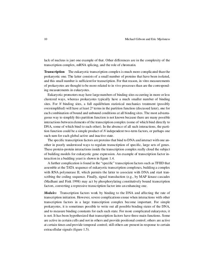 Computational Modeling Of Genetic And Biochemical Networks