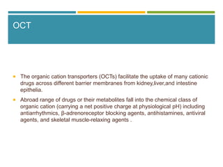 Computational modelling of drug disposition active transport | PPTX