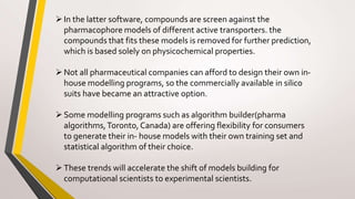 Computational modelling of drug disposition | PPTX
