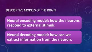 Computational neuroscience | PPSX