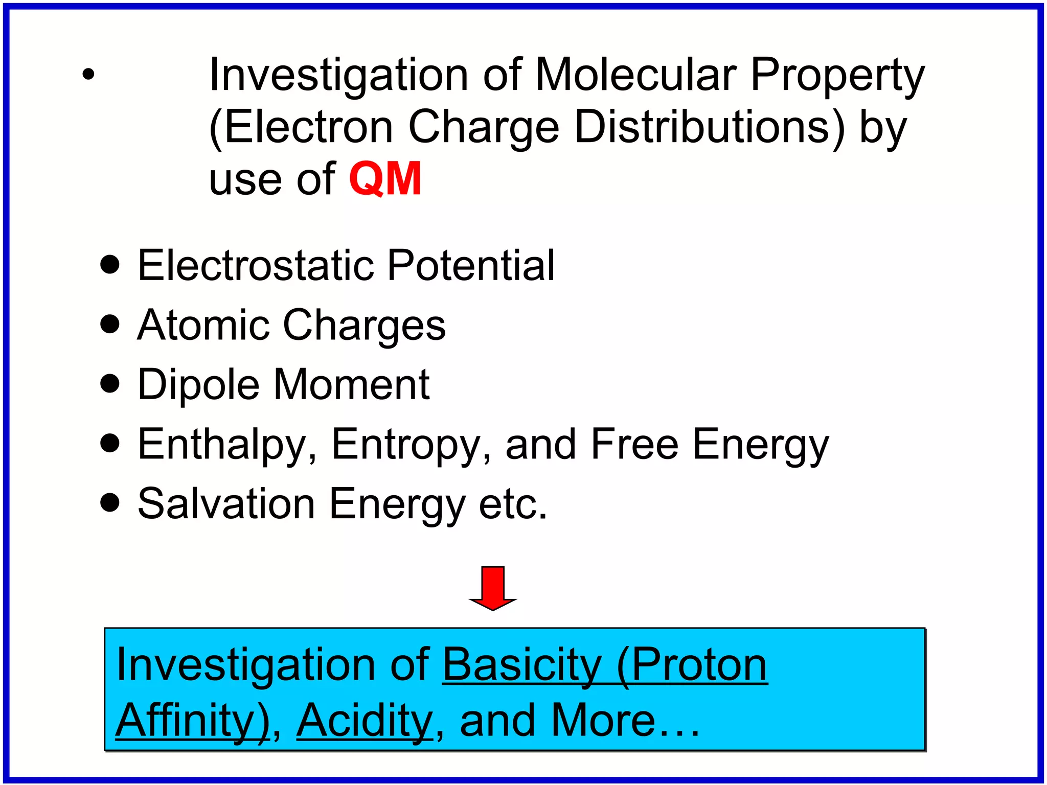 Computational Organic Chemistry | PPT