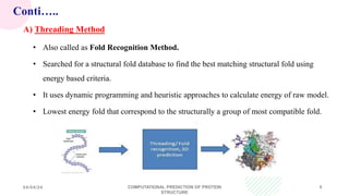Computational Prediction of Protein Structure.pptx