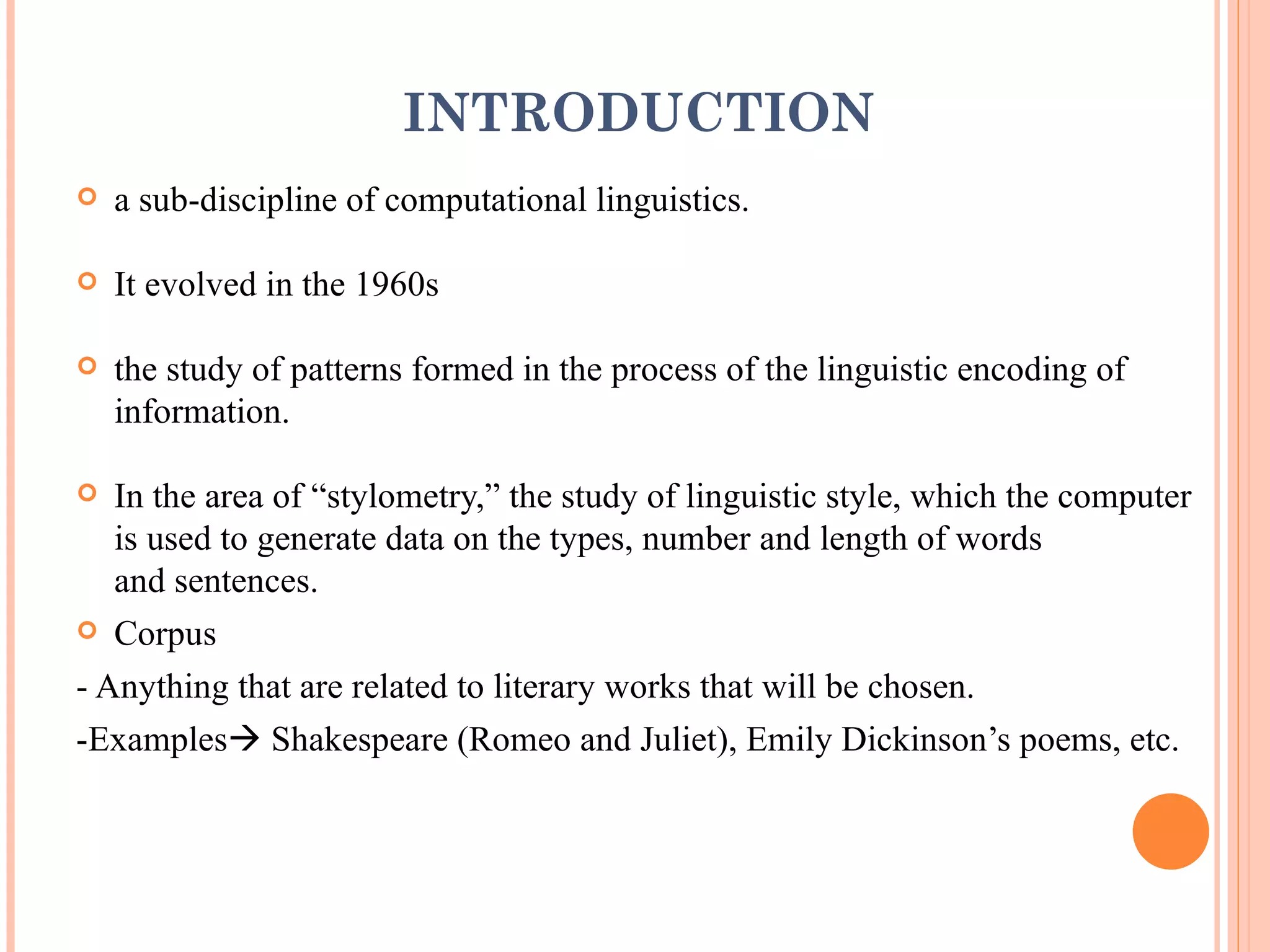 Computationalstylistics tbpresented | PPT