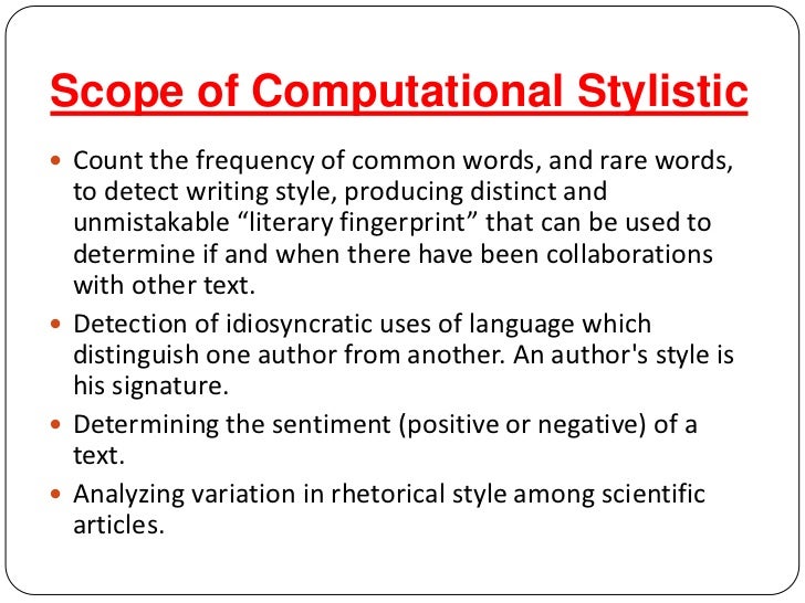 Computational stylistics (2)[1]