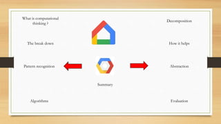 Computational thinking | PPTX