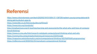 Computational Thinking | PDF