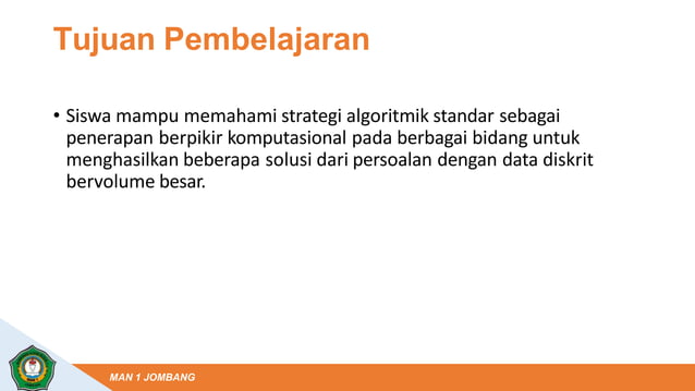 Computational Thinking informatika kelas XI | PPT