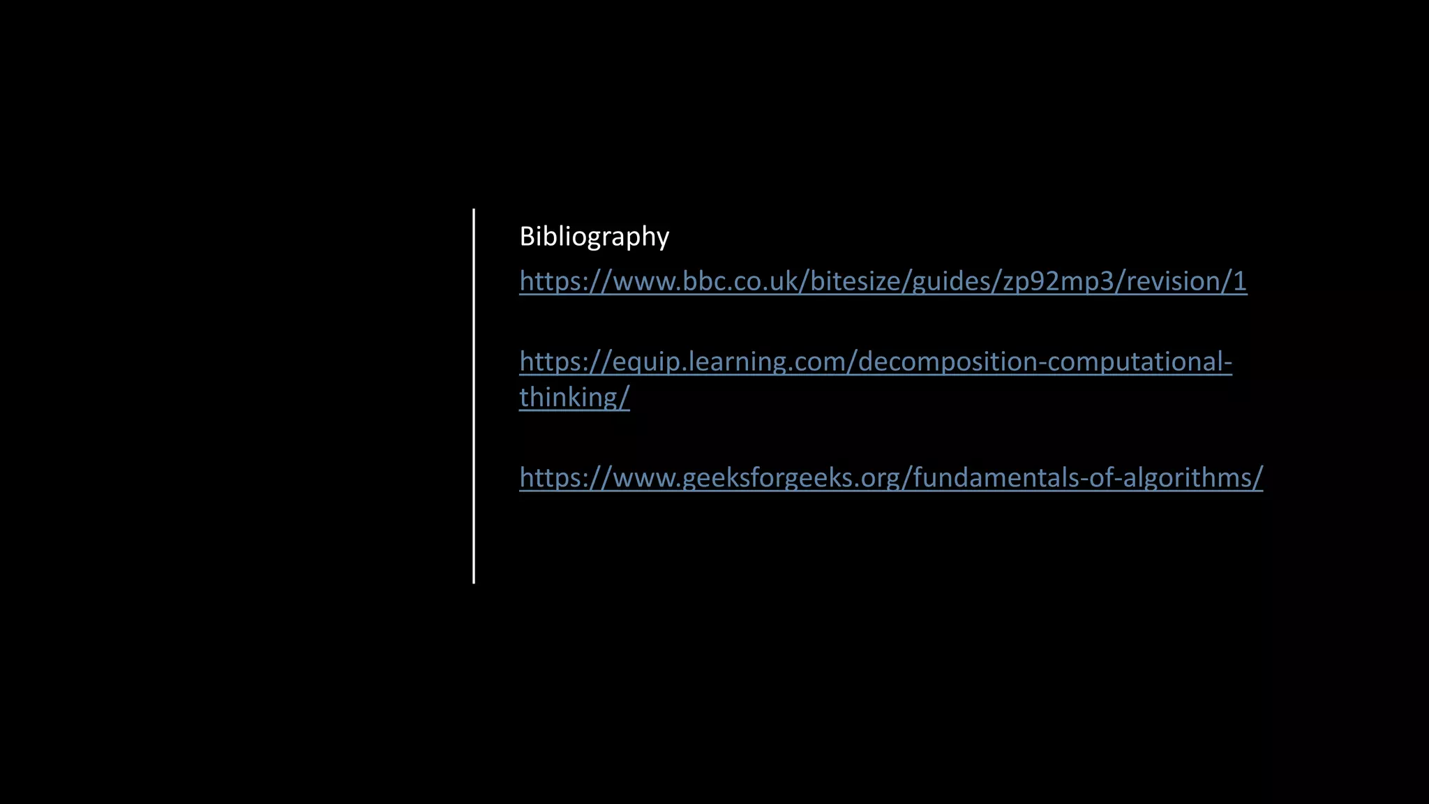 Computational Thinking - Middle School | PPTX