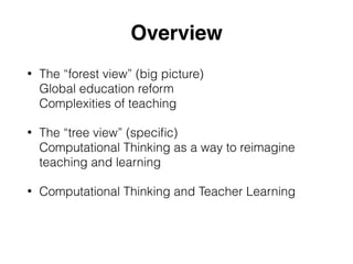 Computational Thinking in Teaching and Learning | PPT