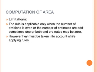 Computation of area | PPTX