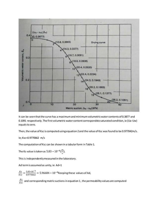 Computation Of Coefficient Of Permeability Function Pdf