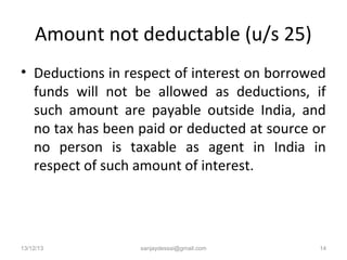 Computation of income from house property | PPT