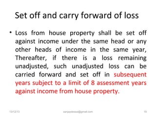 Computation of income from house property | PPT