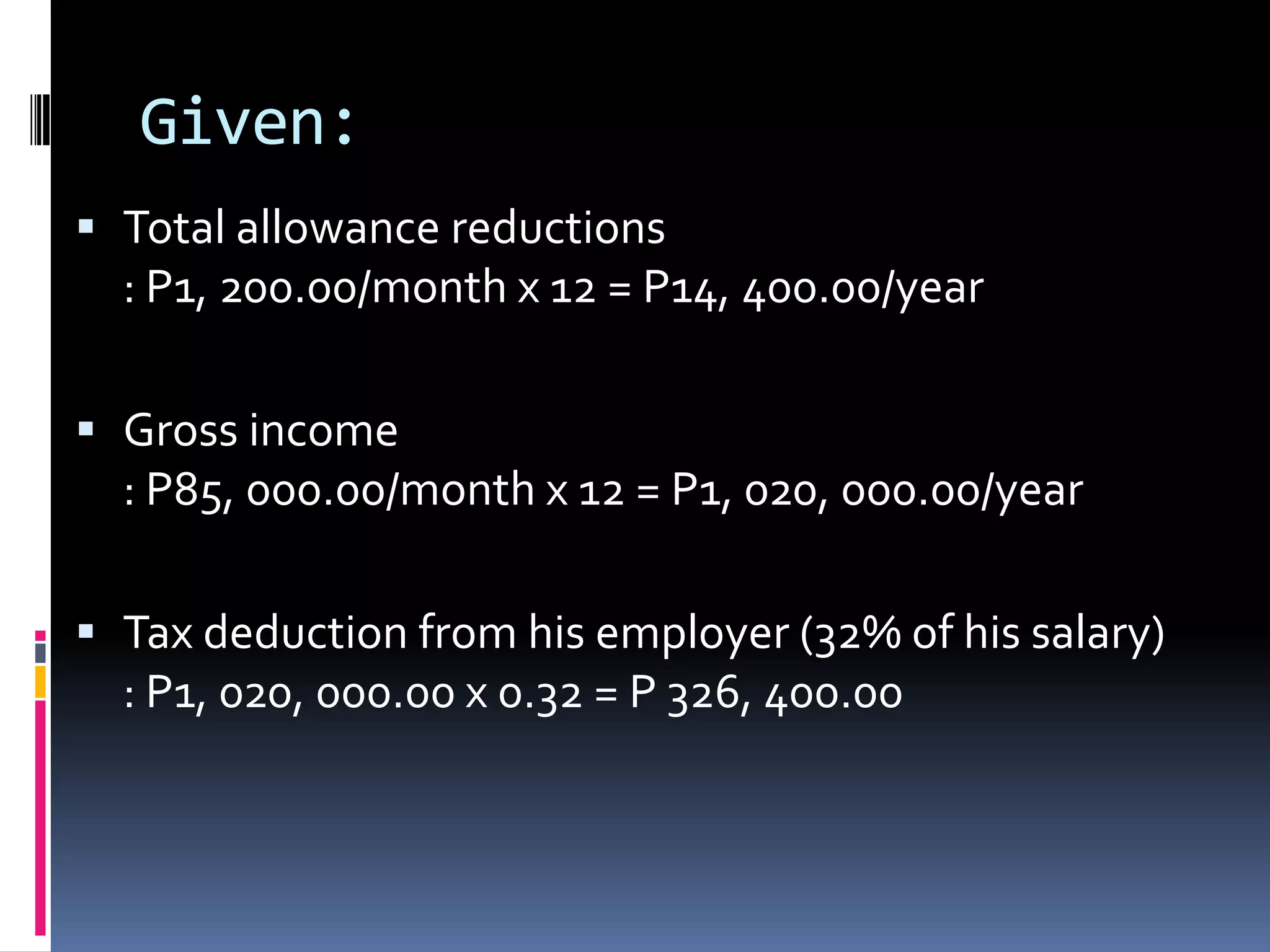 Computation of income tax | PPTX