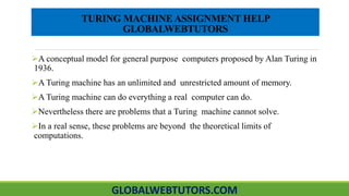 Computation theory Assignment Help | PPT