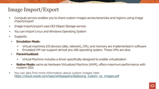 Oracle Cloud Infrastructure – Compute | PPT