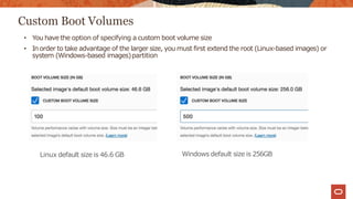Oracle Cloud Infrastructure – Compute | PPT