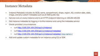 Oracle Cloud Infrastructure – Compute | PPT