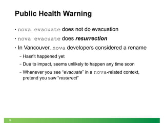 Compute node HA - current upstream development | PPT