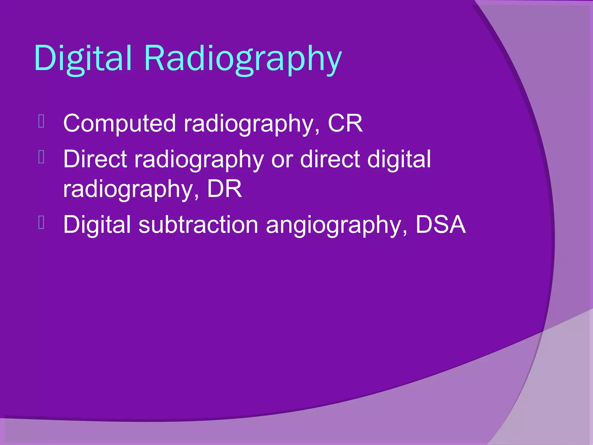 Computed radiography | PPT