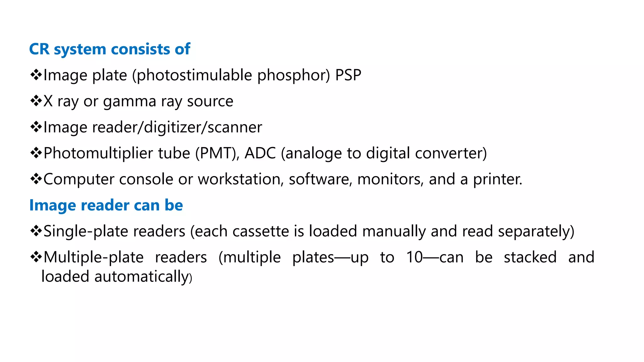 Computed radiography | PPTX