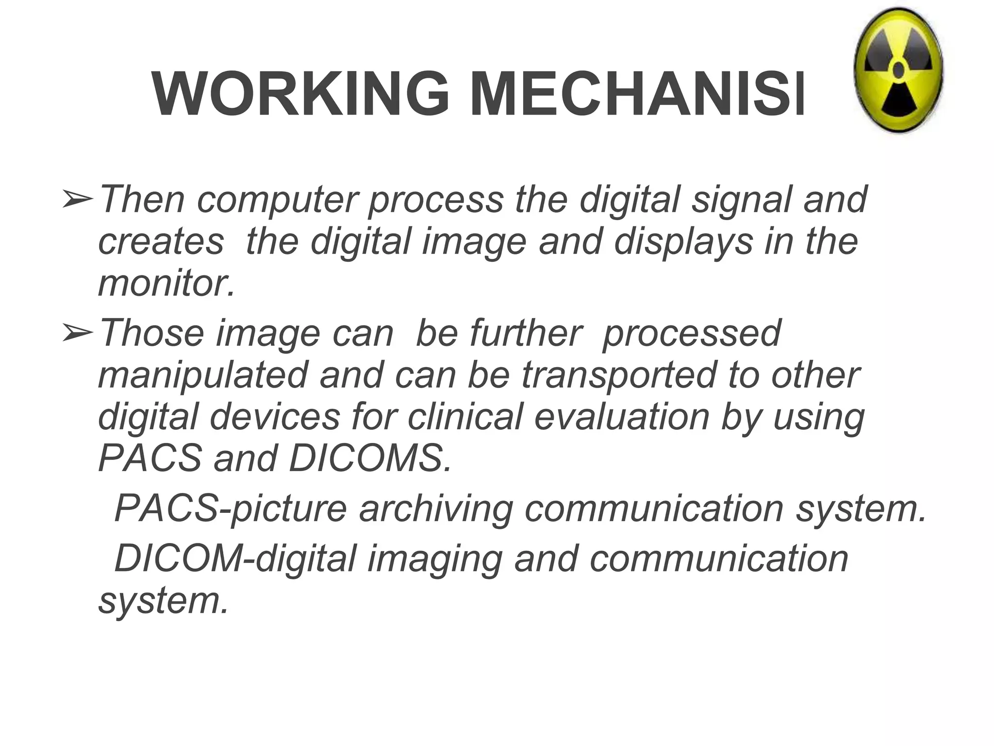 Computed radiography and digital radiography- CR/DR | PPTX