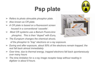 Computed radiography and digital radiography- CR/DR | PPTX