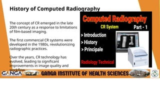 COMPUTED RADIOGRAPHY/(CR) SLIDE SHARE PPTX.. | PPTX