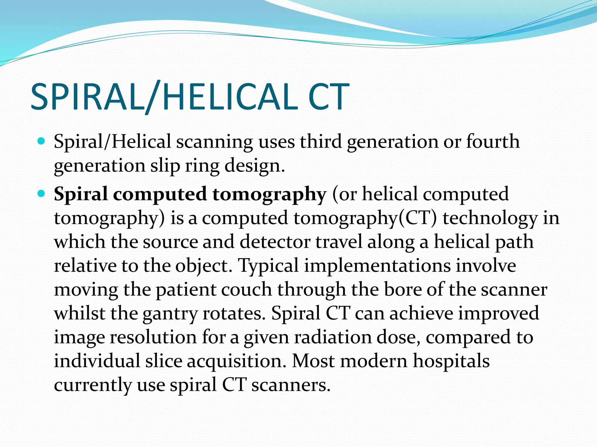 Computed tomography | PPTX