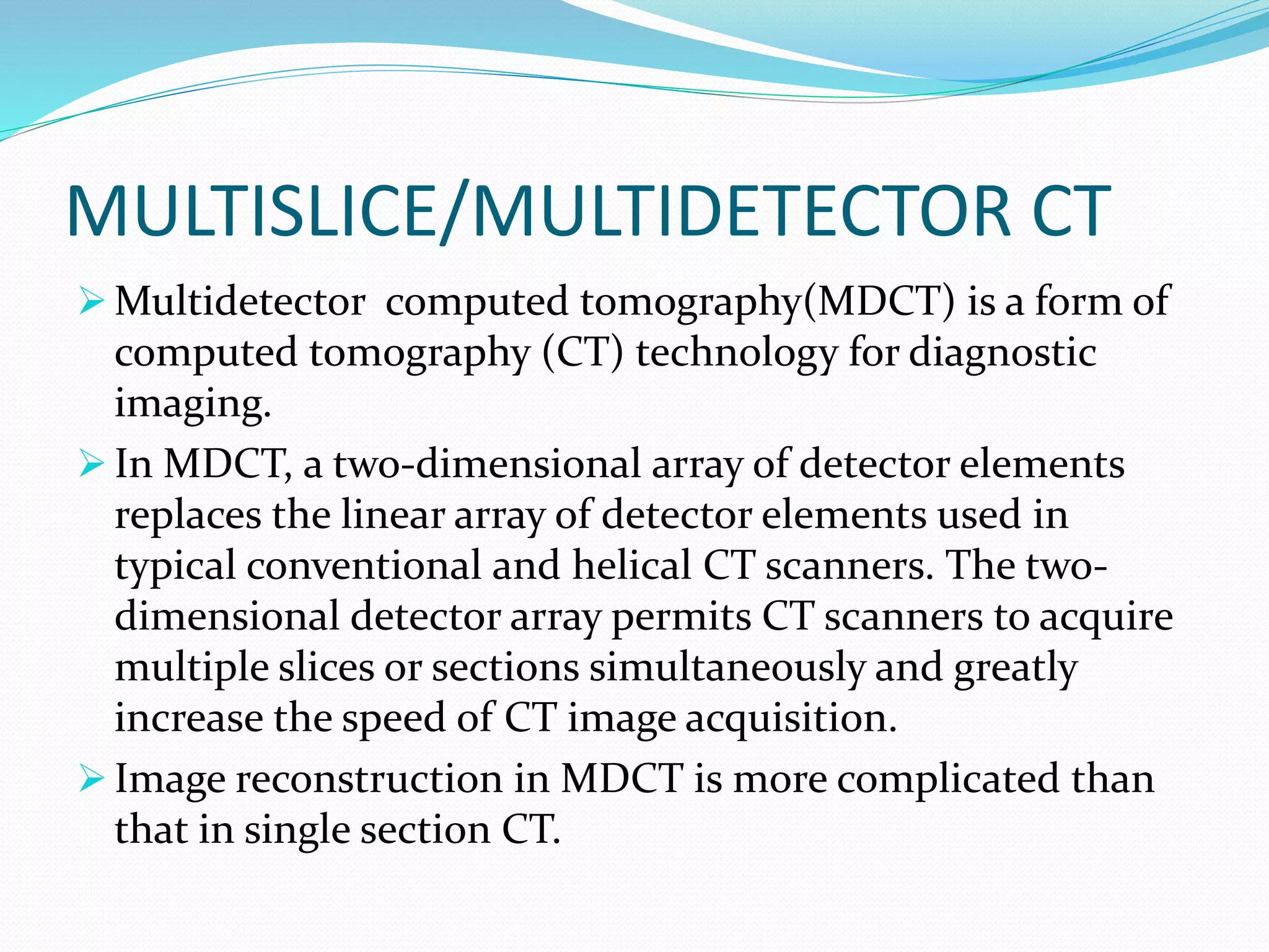 Computed tomography | PPTX