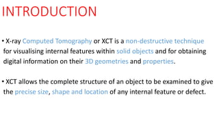 Computed Tomography (ct),CT scan NDT | PPTX