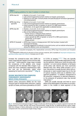 Computed tomography angiography of the hepatic, pancreatic, and ...