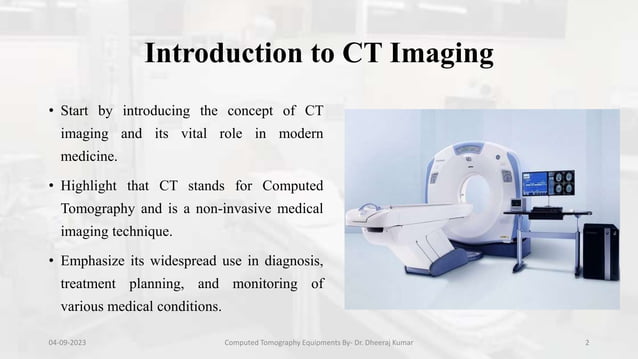 Computed Tomography Equipments.pptx