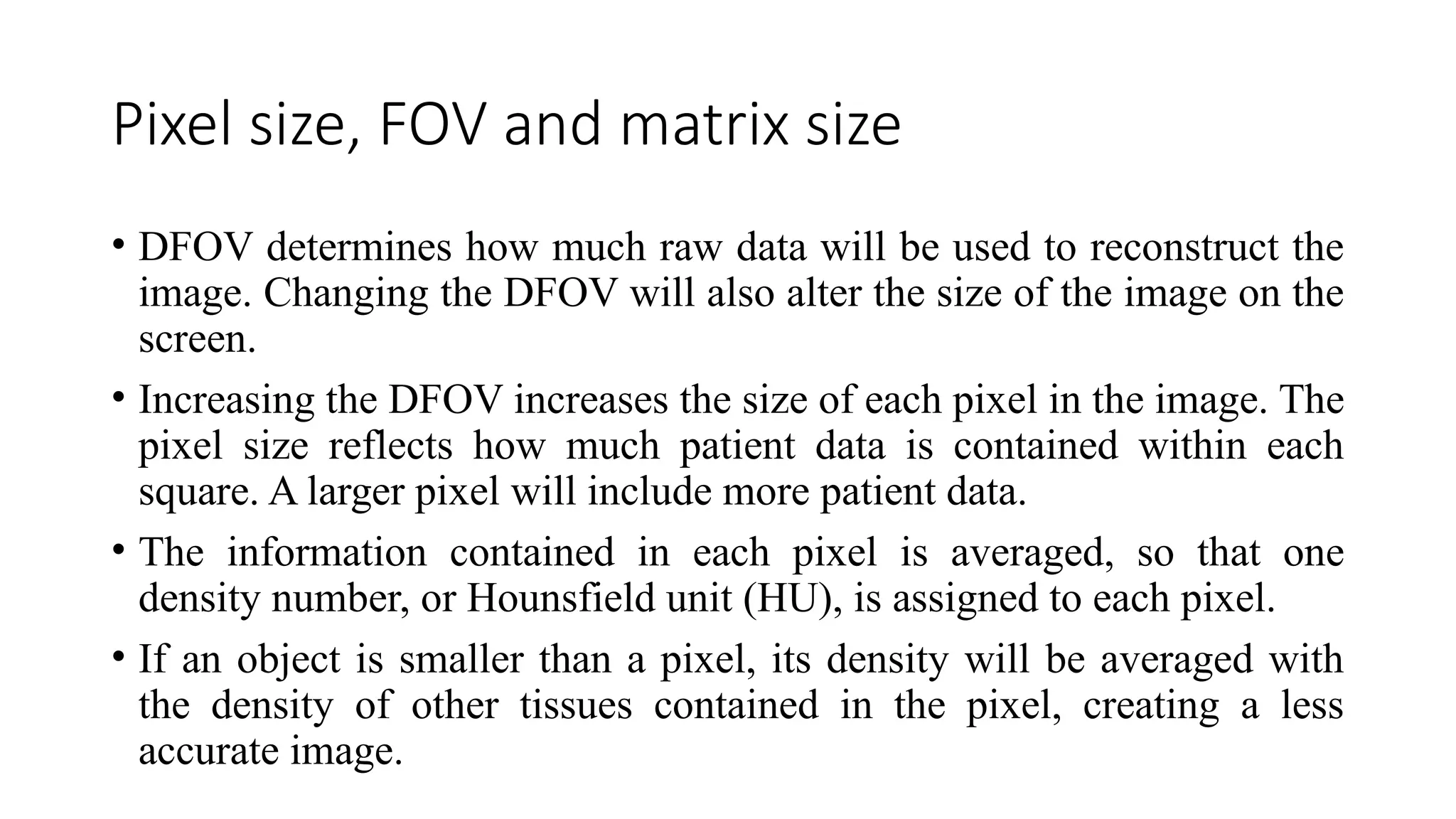 CT image quality and factors affecting it by T.R.B. | PPTX