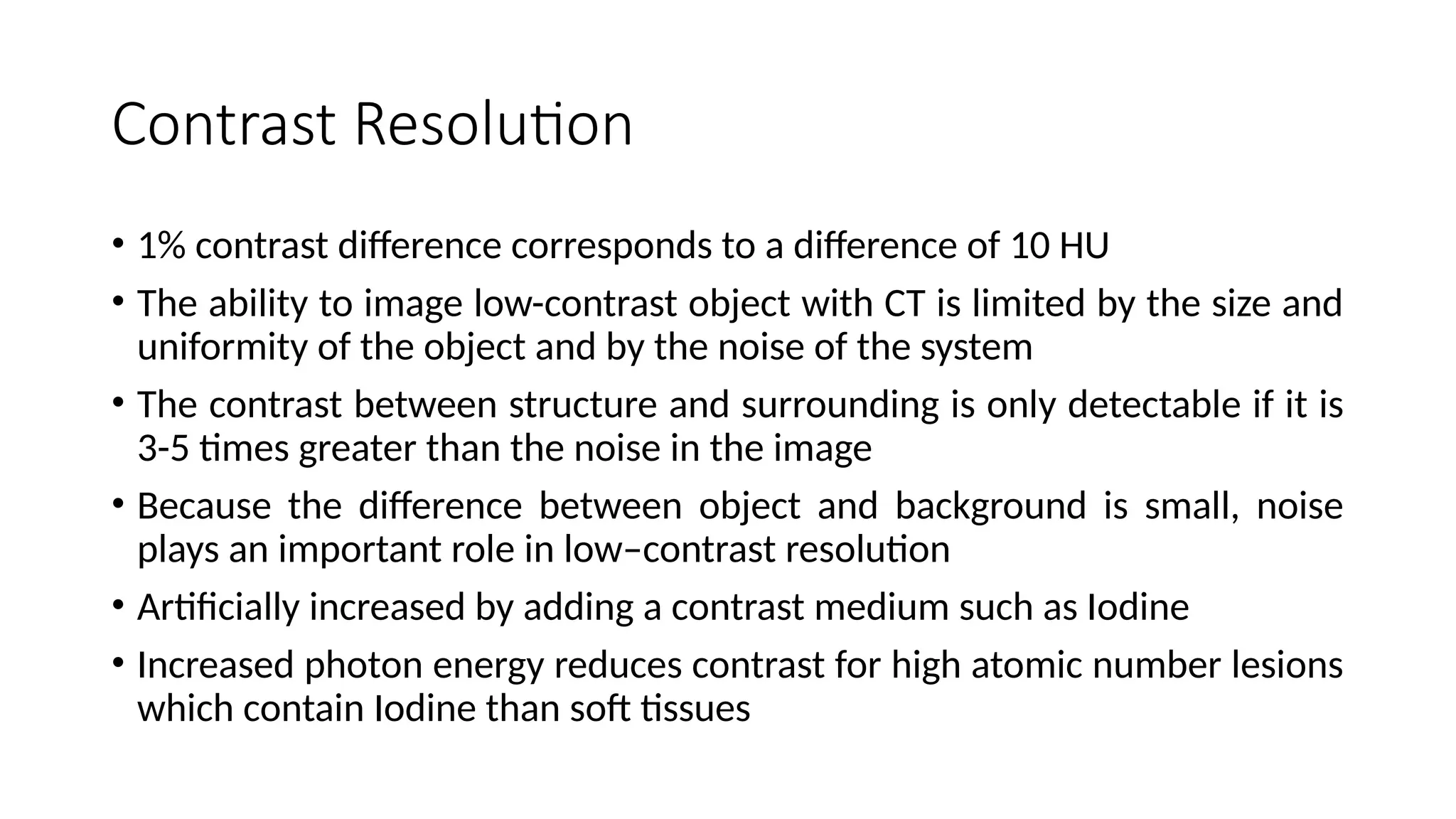 CT image quality and factors affecting it by T.R.B. | PPTX