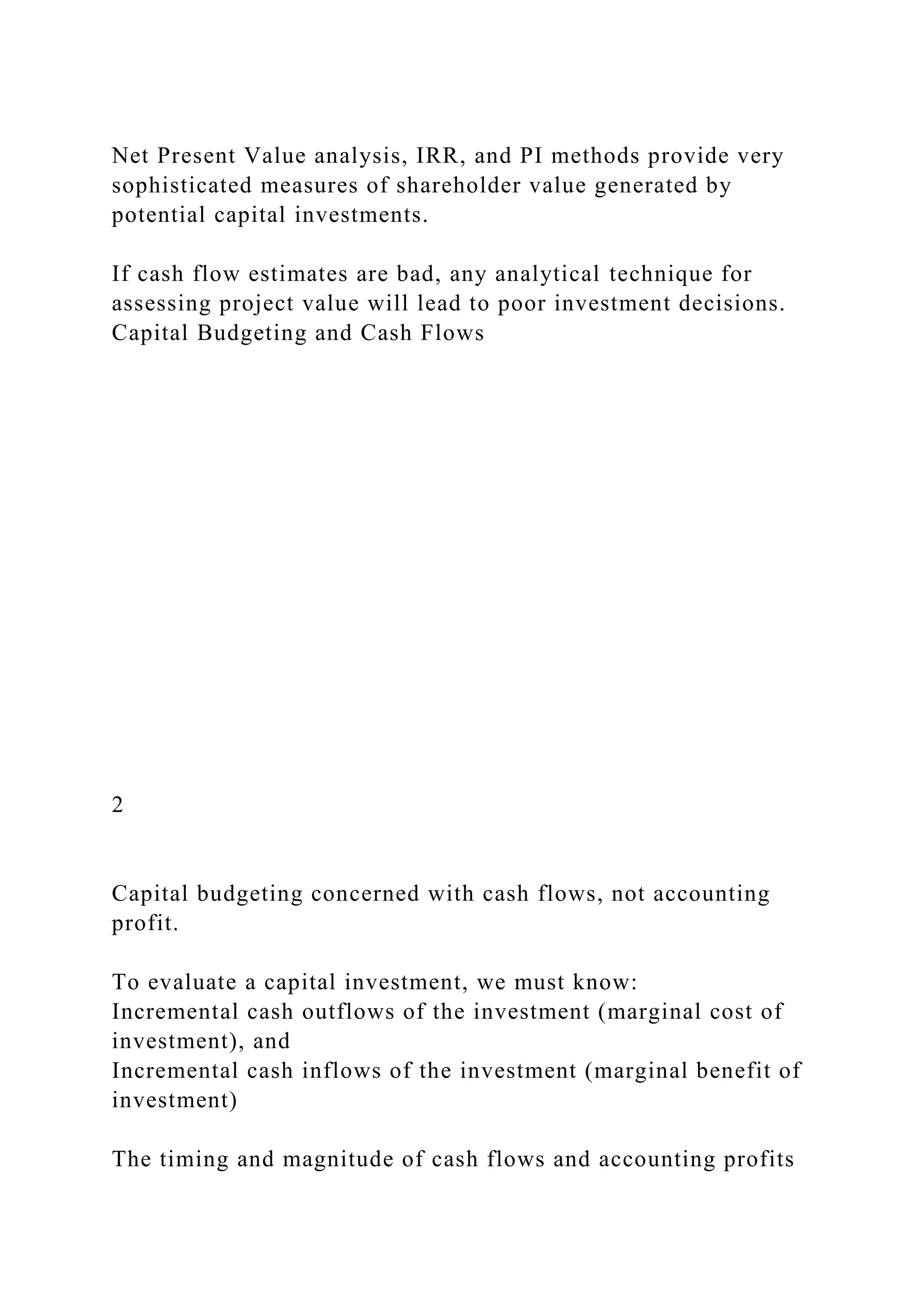 Compute Irr And Npv In Microsoft Excel 1irr Function Docx