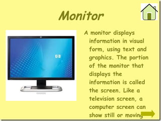 Parts of the Computer | PPT | Computer Peripherals | Computing