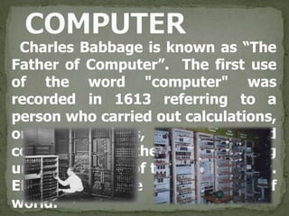 Computer | PPT