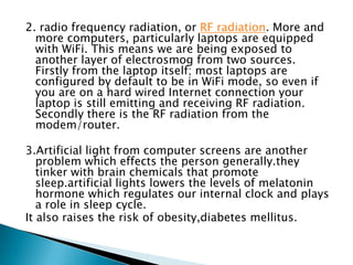 Computer as an exposure.risk prevention. | PPTX | Laptops | Computing