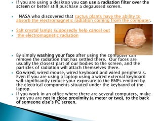 Computer as an exposure.risk prevention. | PPTX | Laptops | Computing